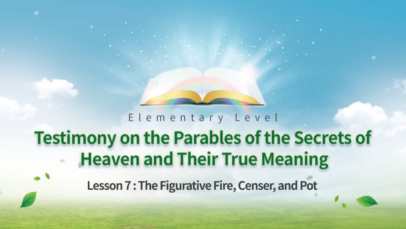 The Figurative Fire, Censer, and Pot - Zion Christian Mission Center